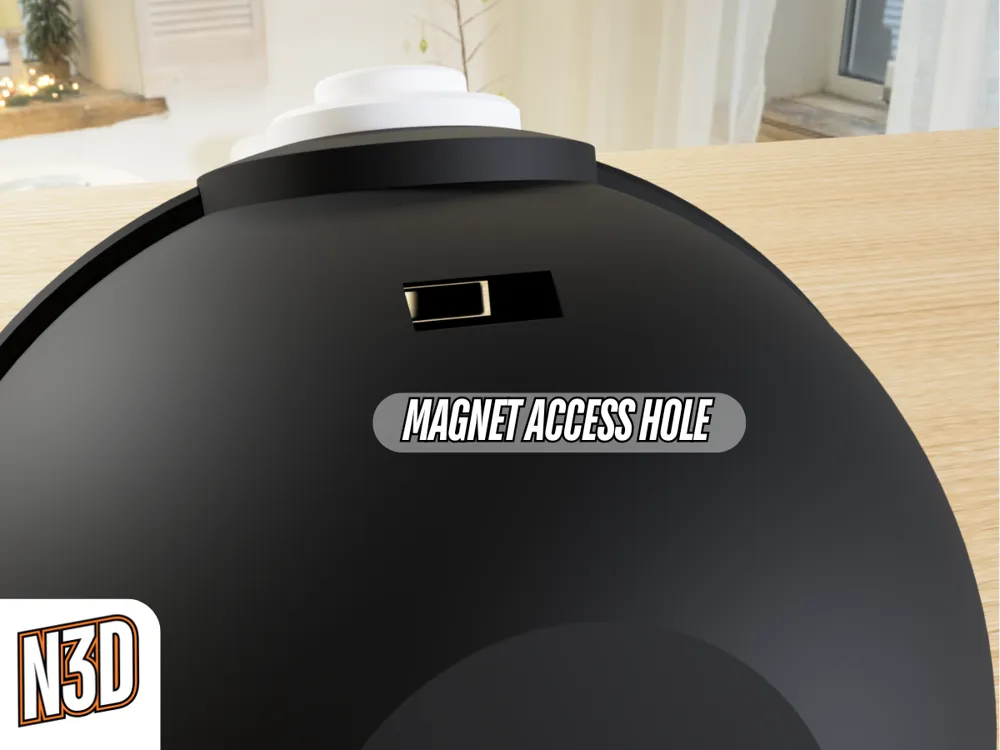 N3D Pokeball que se abre v1.2 - Modelo de impresión 3D gratuito ...