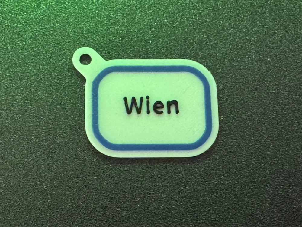 My Wien Sign - Keysign by Don Manfredo - MakerWorld
