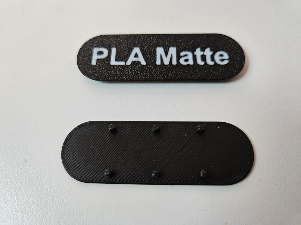 Spool Labels - Filament Types (39 options) by Derek - MakerWorld