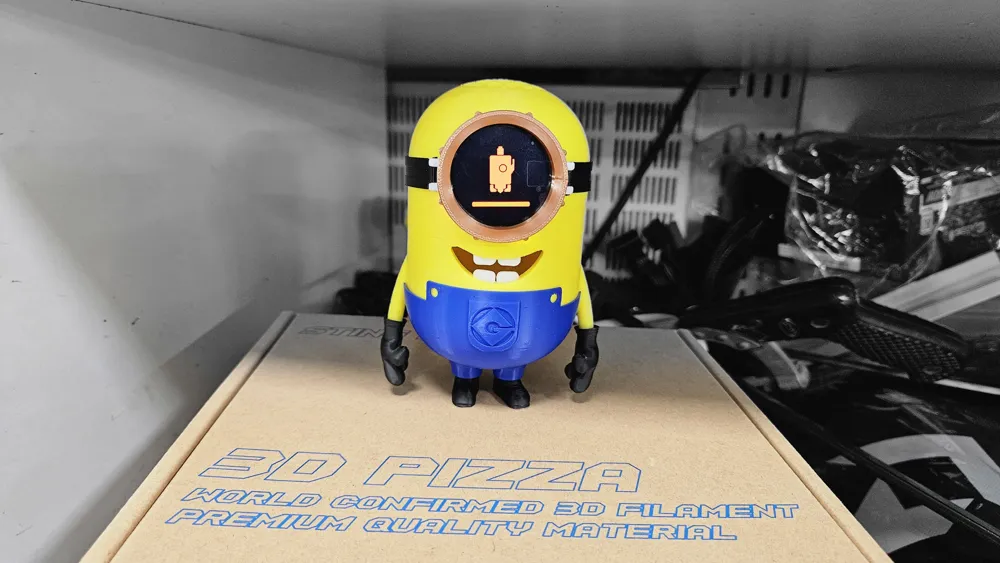 Minion Panda Knomi Cover/Skin - Free 3D Print Model - MakerWorld