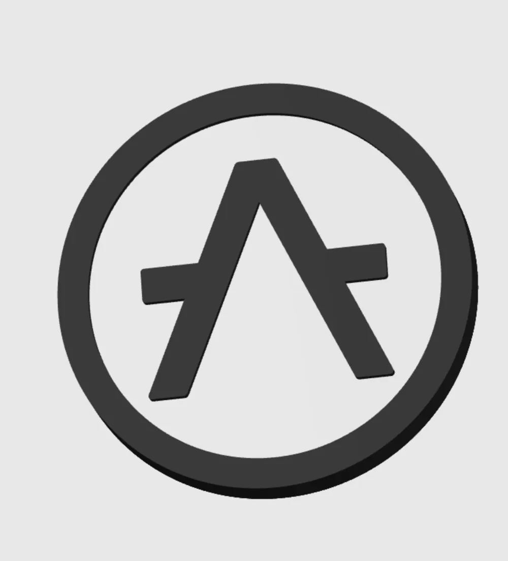 Aleph Zero Shopping card token by PaintX - MakerWorld