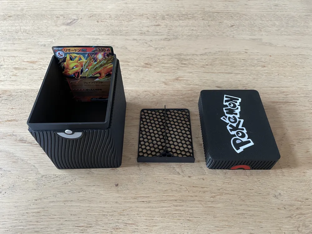 Pokémon Cards Storage Box - Free 3D Print Model - MakerWorld