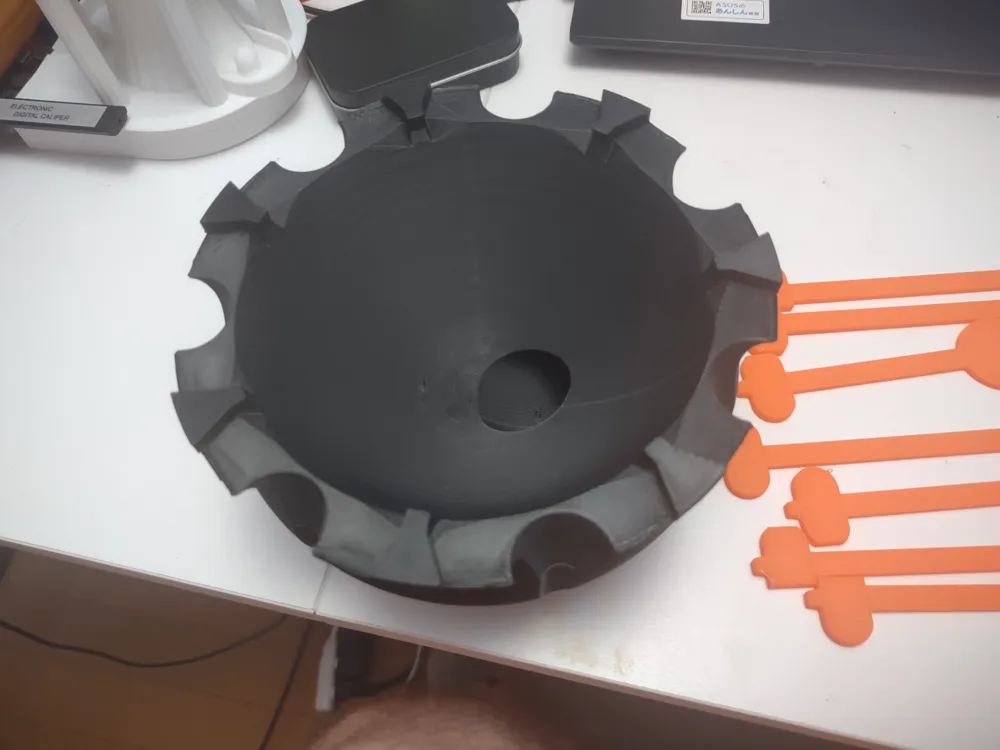 Automatic Dice Tower Cauldron by CarlThePumpkinMan - MakerWorld