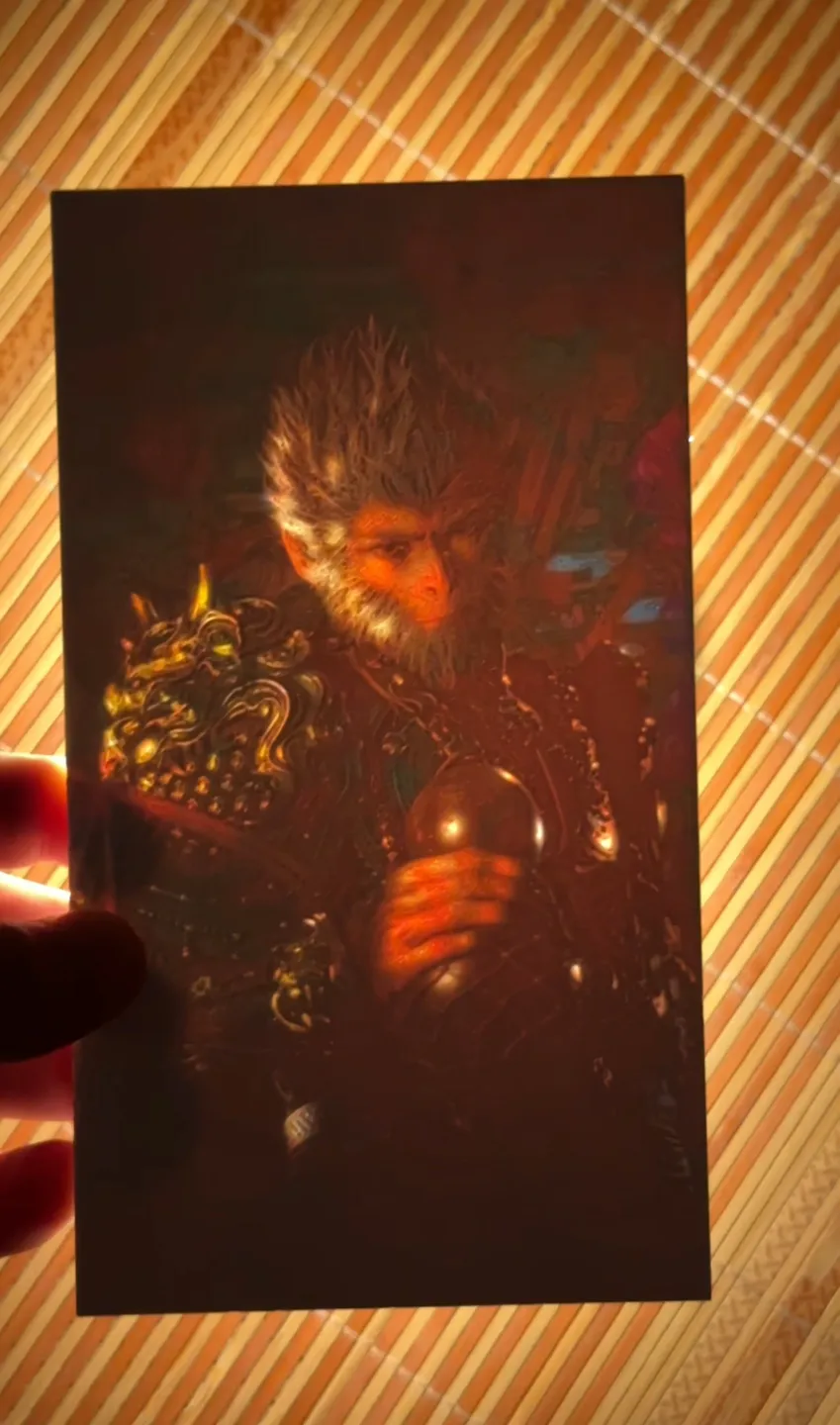 Black Myth Wukong - CMYK Portrait Lithophane by 雲山造物 - MakerWorld
