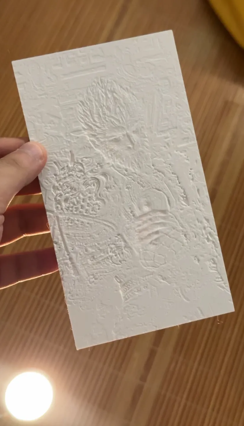 Black Myth Wukong - CMYK Portrait Lithophane by 雲山造物 - MakerWorld