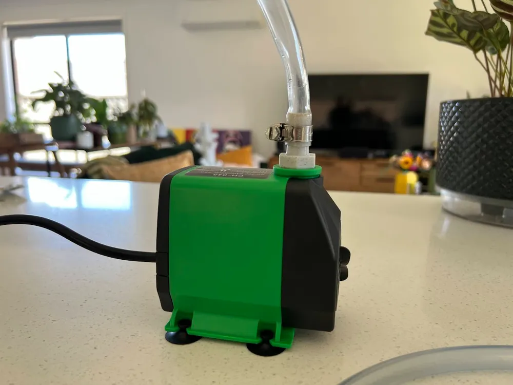 Pond/Hydroponic Pump Hose Fitting by titaniumfish - MakerWorld