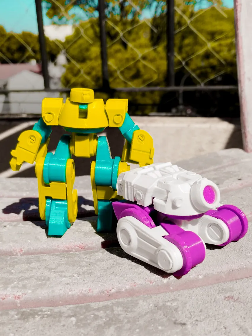 Mariquita - Tanque robot transformable - V.3 por Gus Santome MakerWorld ...