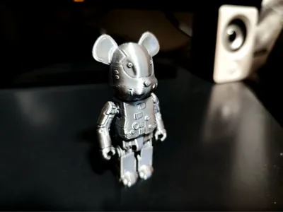 3d printed bearbrick - MakerWorld