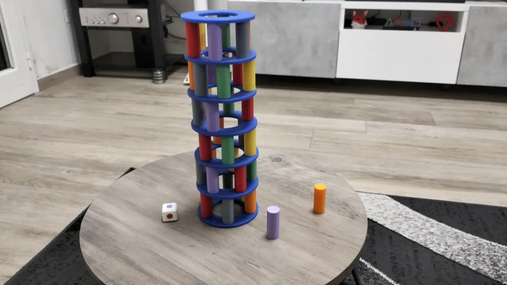 Tower game - Free 3D Print Model - MakerWorld