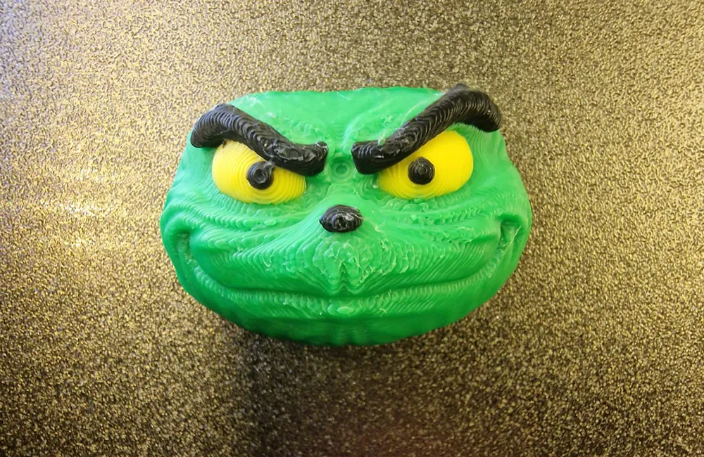 La Bubu x Grinch Mashup Labubus Labu Bu Christmas by 3dgioiaprinter ...