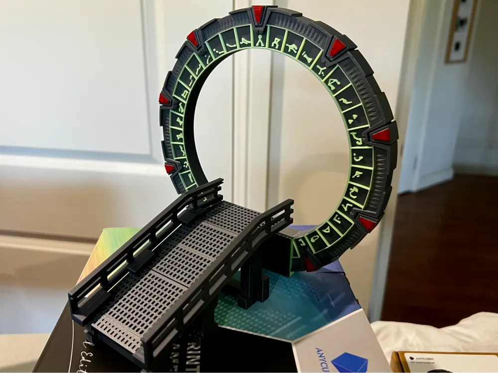 Stargate (Anycubic Star Tunnel Creative Kit) Remixed by i3Dprint ...