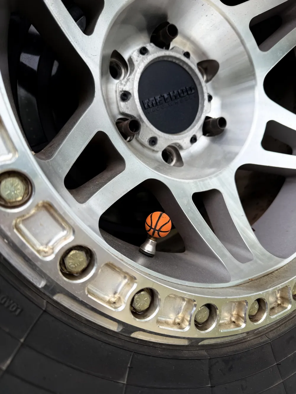 Valve Stem Caps : Basket Ball! by ShapeShift 3D Creations MakerWorld ...