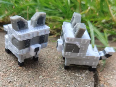 Roblox Raccoon from grow a garden - Free 3D Print Model - MakerWorld