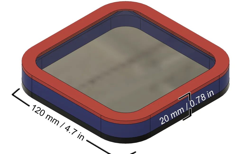Small Infinity Mirror Remixed by AntICrENT - MakerWorld