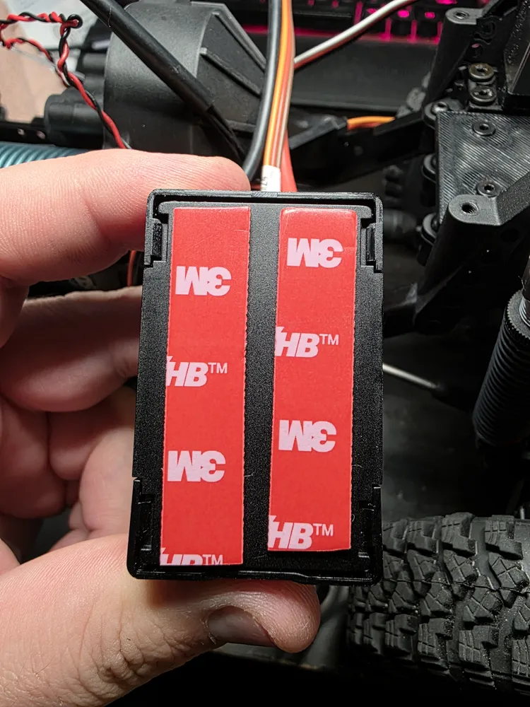 SCX10 III Front ESC Mount Plate - Free 3D Print Model - MakerWorld