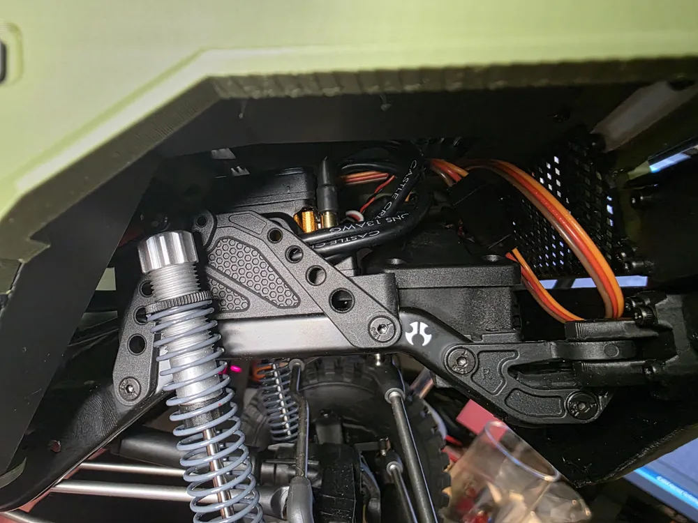 SCX10 III Front ESC Mount Plate - Free 3D Print Model - MakerWorld