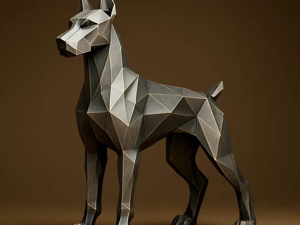 CF Dog - Doberman by AR3DP MakerWorld: Download Free 3D Models