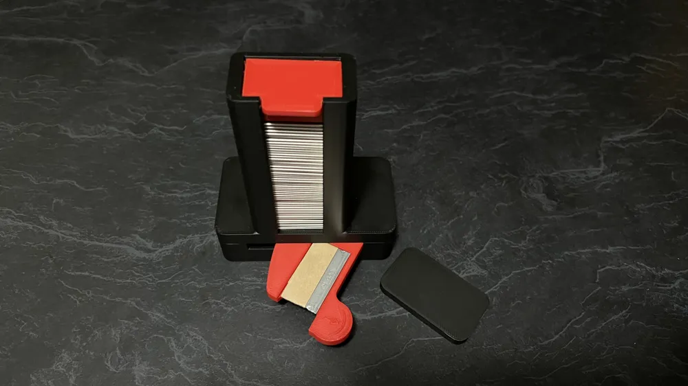 Razor Blade Dispenser - Free 3D Print Model - MakerWorld