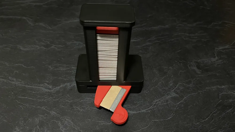 Razor Blade Dispenser - Free 3D Print Model - MakerWorld