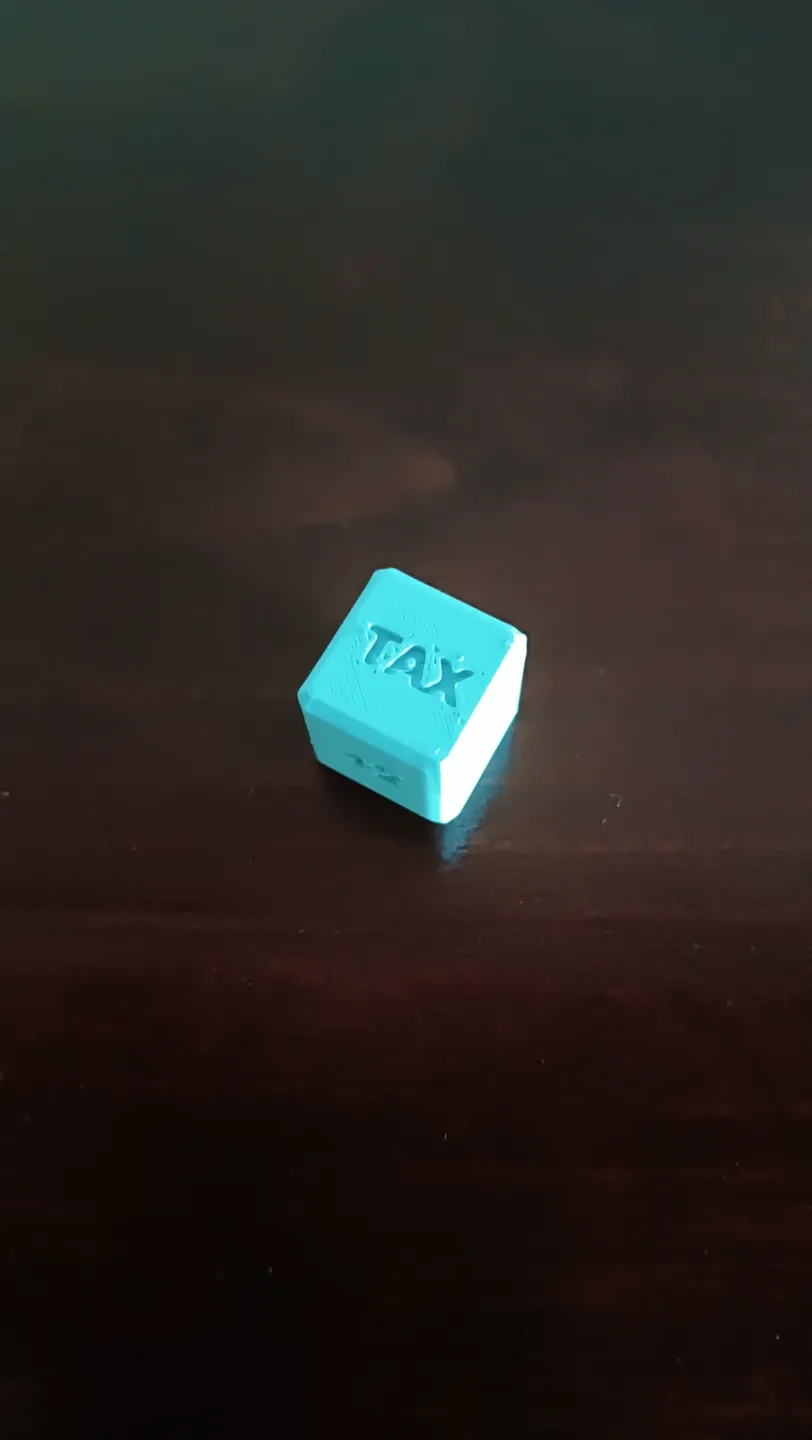 Commander Tax Dice for MTG by C3DE - MakerWorld
