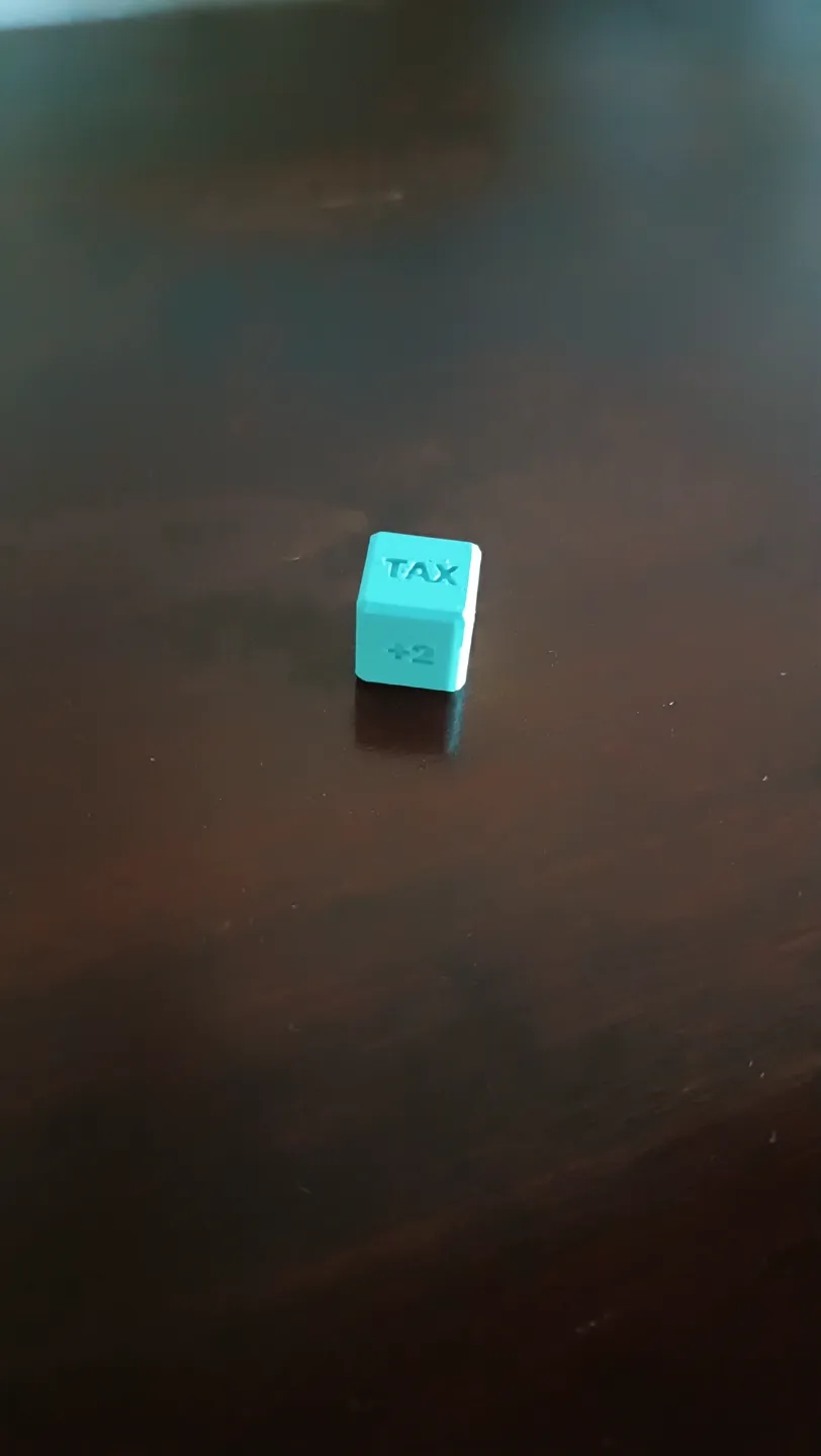 Commander Tax Dice for MTG by C3DE - MakerWorld
