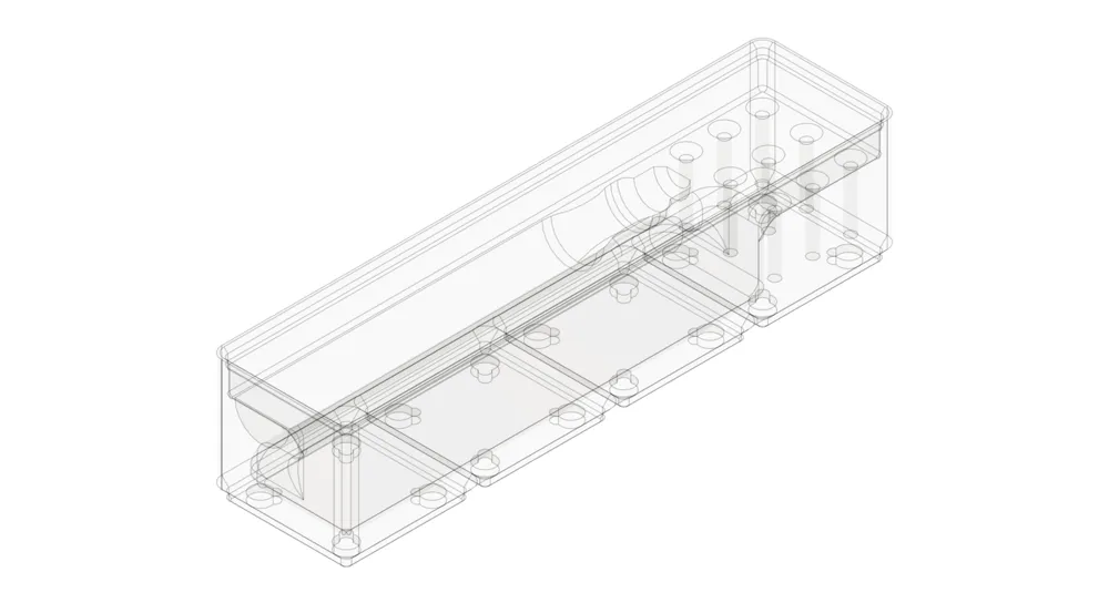 Gridfinity 1x4 Bin for DSPIAE ES-P Sander Pen - Free 3D Print Model ...