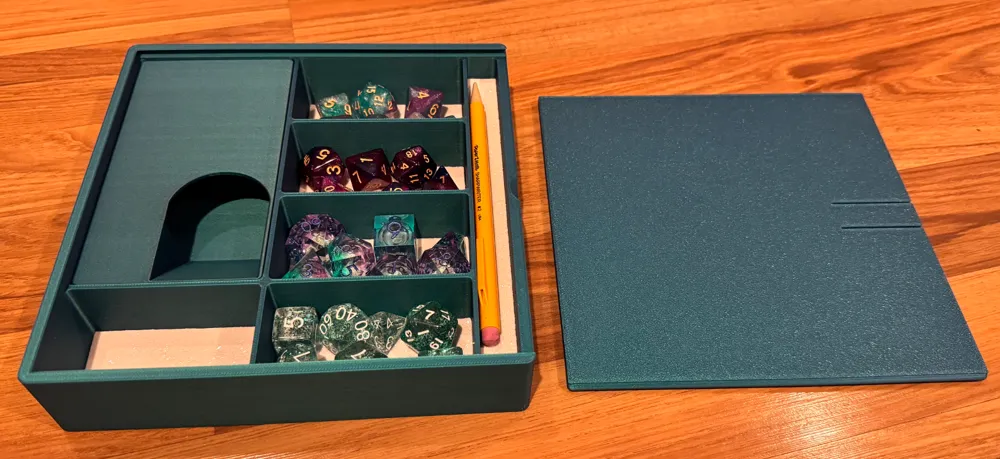 Battle Marmot's Dice Box V2 Remixed by Blind Badger MakerWorld: Download Free 3D Models