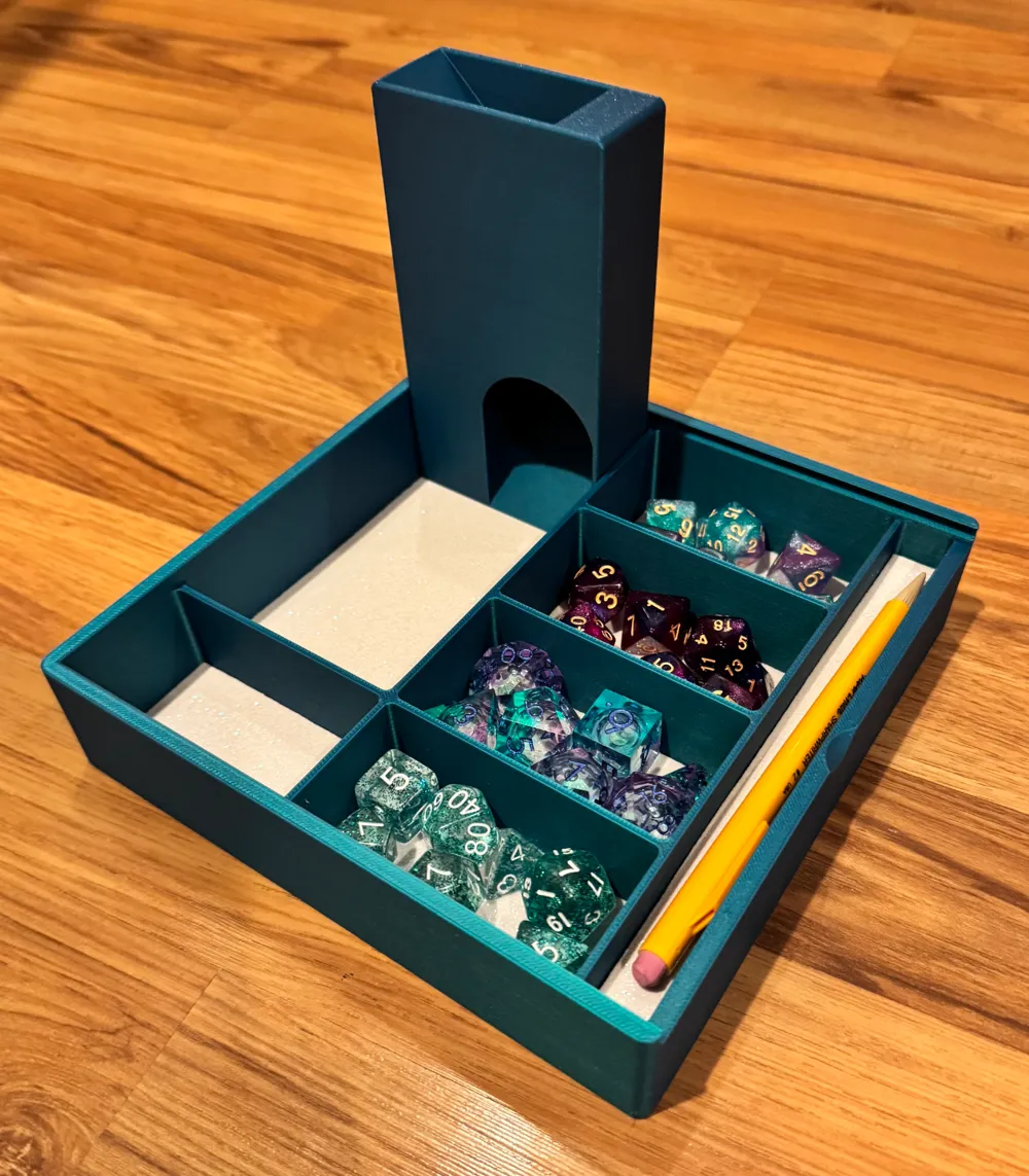 Battle Marmot's Dice Box V2 Remixed by Blind Badger MakerWorld: Download Free 3D Models