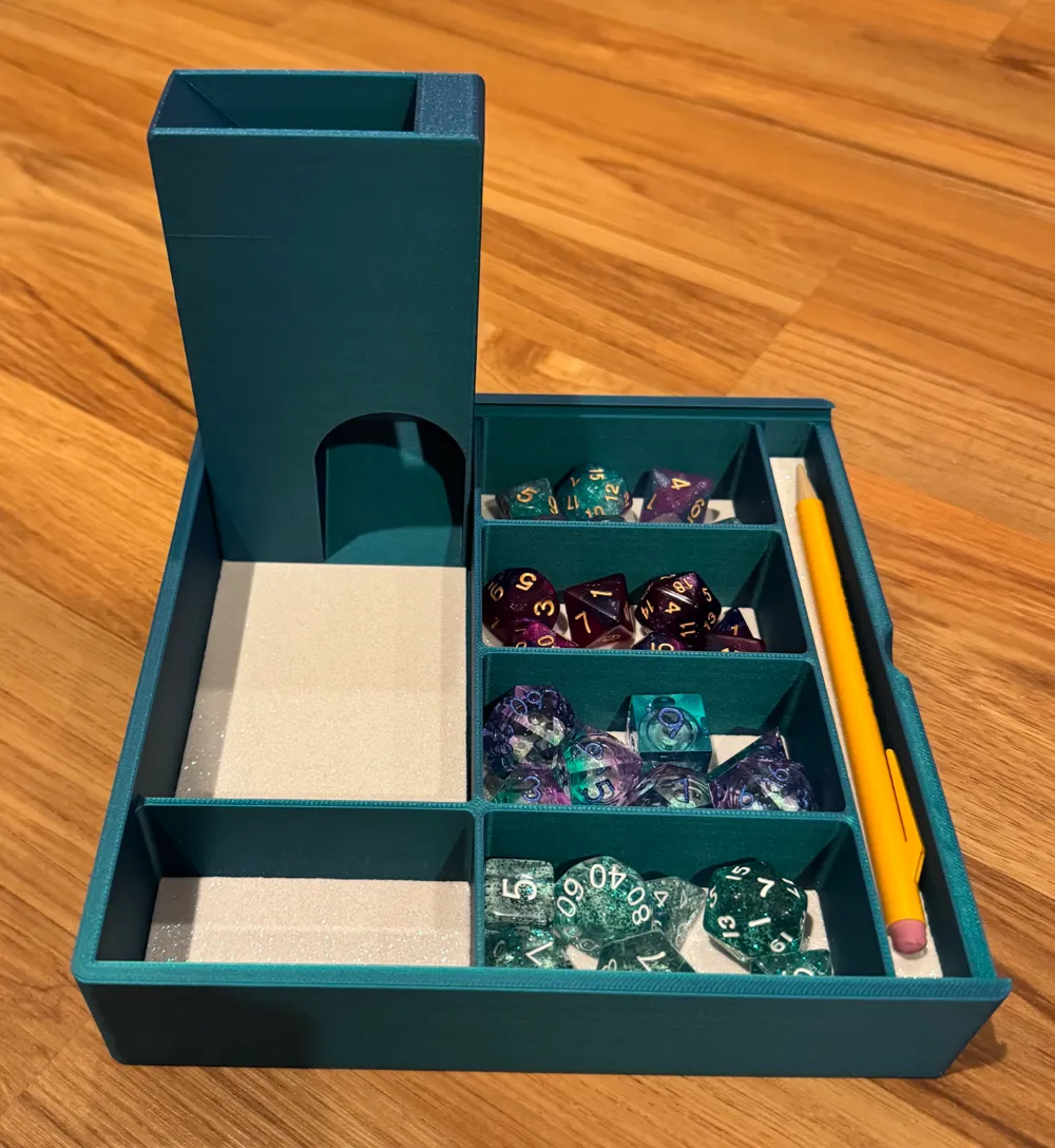 Battle Marmot's Dice Box V2 Remixed by Blind Badger MakerWorld: Download Free 3D Models
