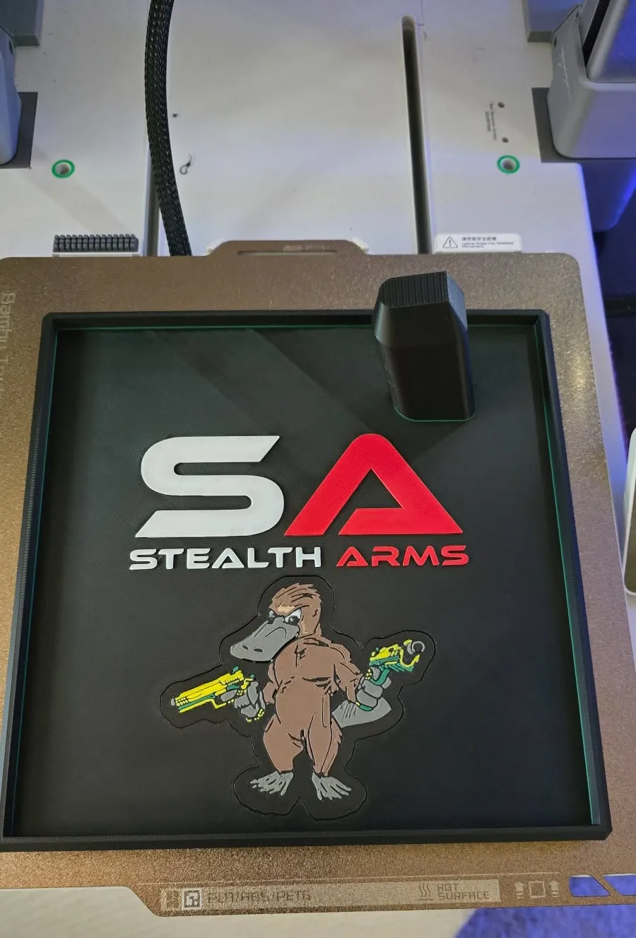 Stealth Arms Platypus Pistol fanart Stand and Tray - Free 3D Print ...