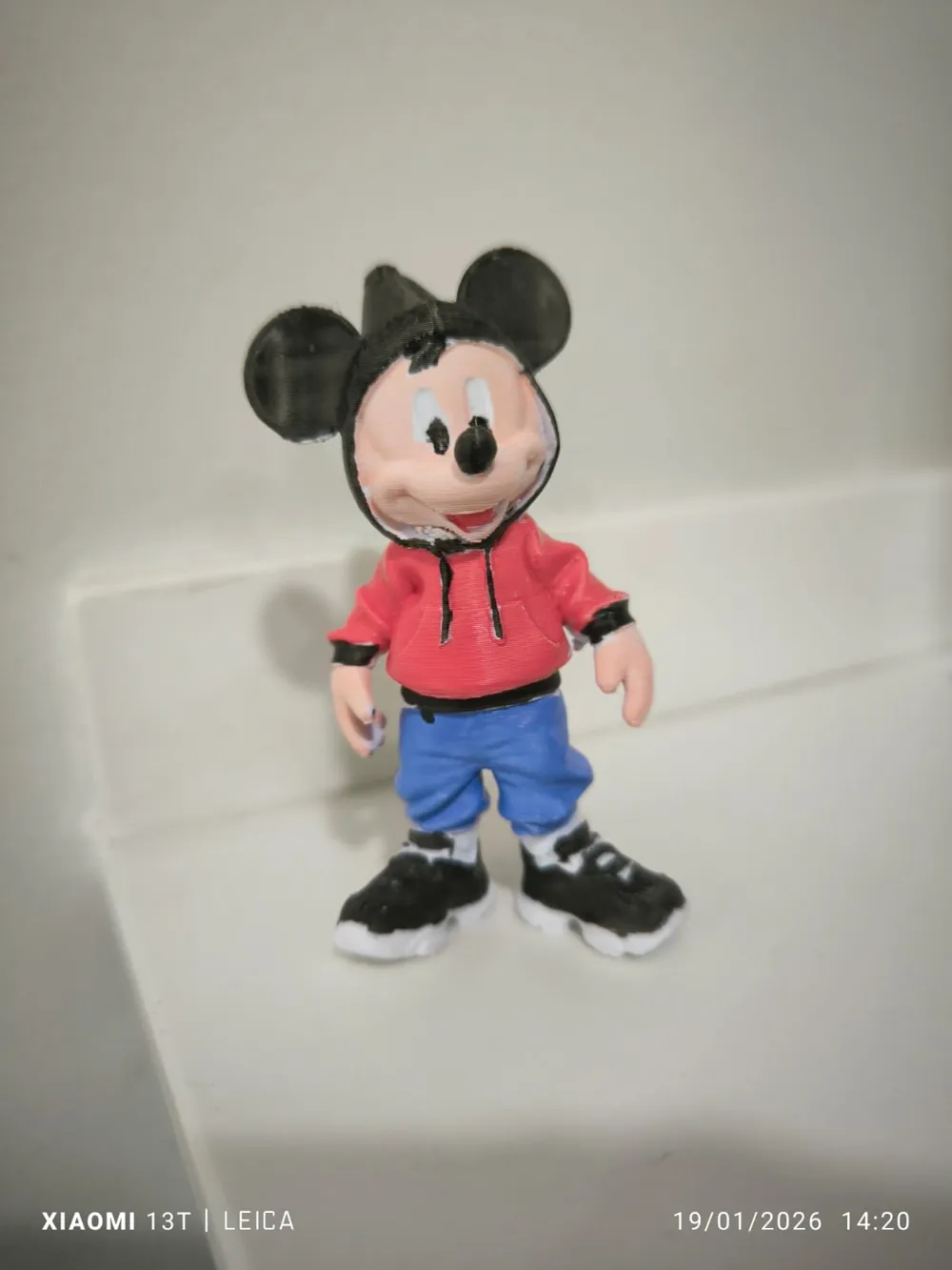 Mickey Mouse Urban to color - Free 3D Print Model - MakerWorld