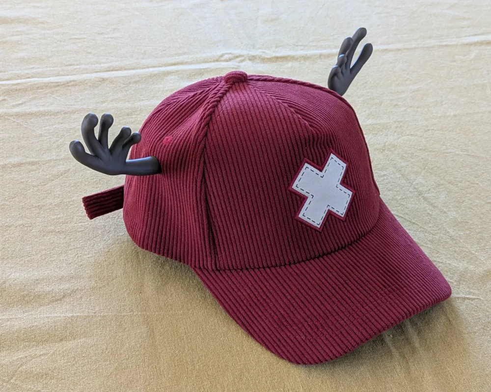 Magnetic Chopper Antlers for Cap - Free 3D Print Model - MakerWorld