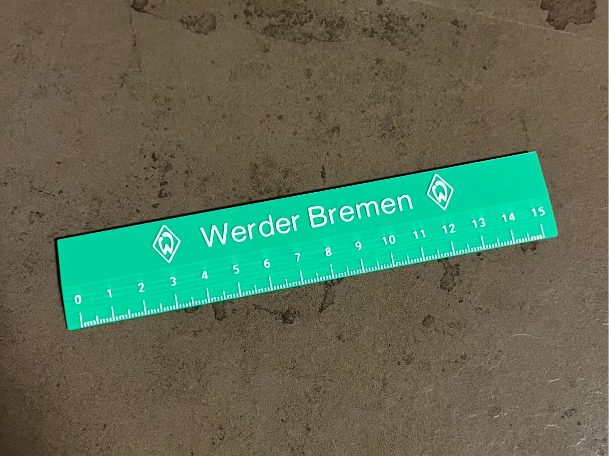 Regla Werder Bremen / Regla - Modelo de impresión 3D gratuito - MakerWorld