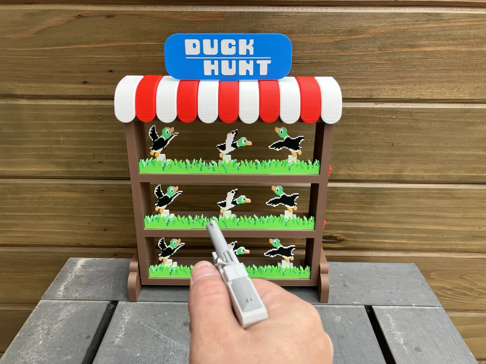 Duck Hunt Targets (for Rocketlab Design's game) - Free 3D Print Model ...