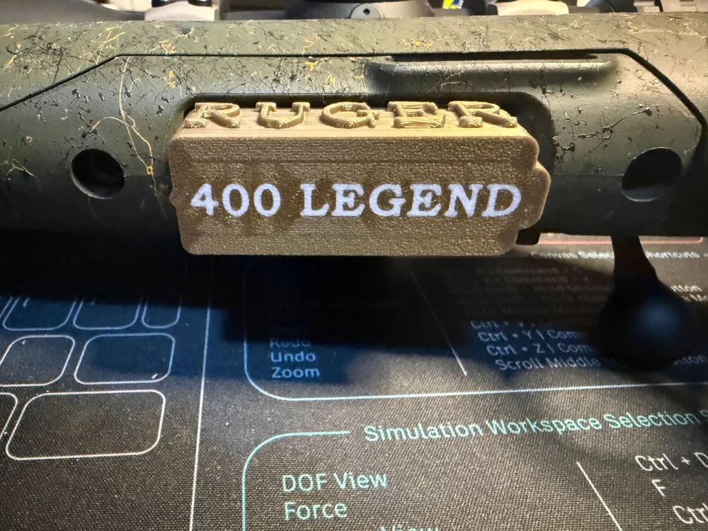 400 LEGEND SINGLE SHOT ADAPTER by Grampa Joe MakerWorld: Download Free ...