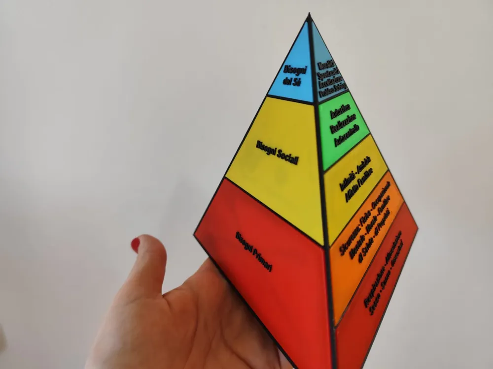Maslow's Pyramid by Dolomitica3D MakerWorld: Download Free 3D Models