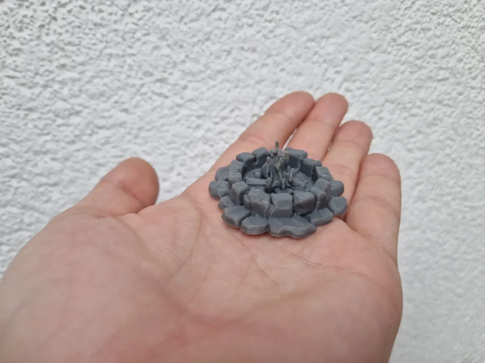 Miniature Fire Pit - Free 3D Print Model - MakerWorld