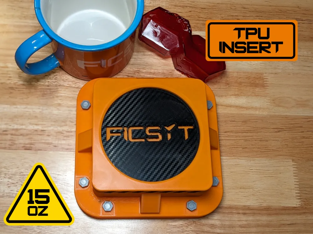 Satisfactory 15oz Mug Display w/Removable Coaster by Prometheus ...