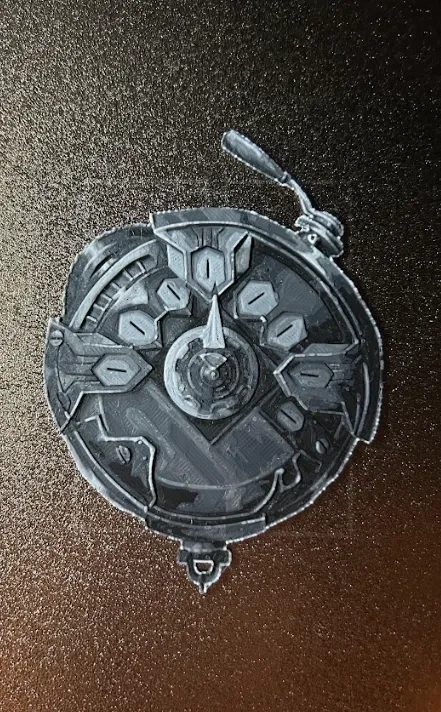 Arcane Ekko Stopwatch Hueforge (120x120) by littlelocksmith - MakerWorld