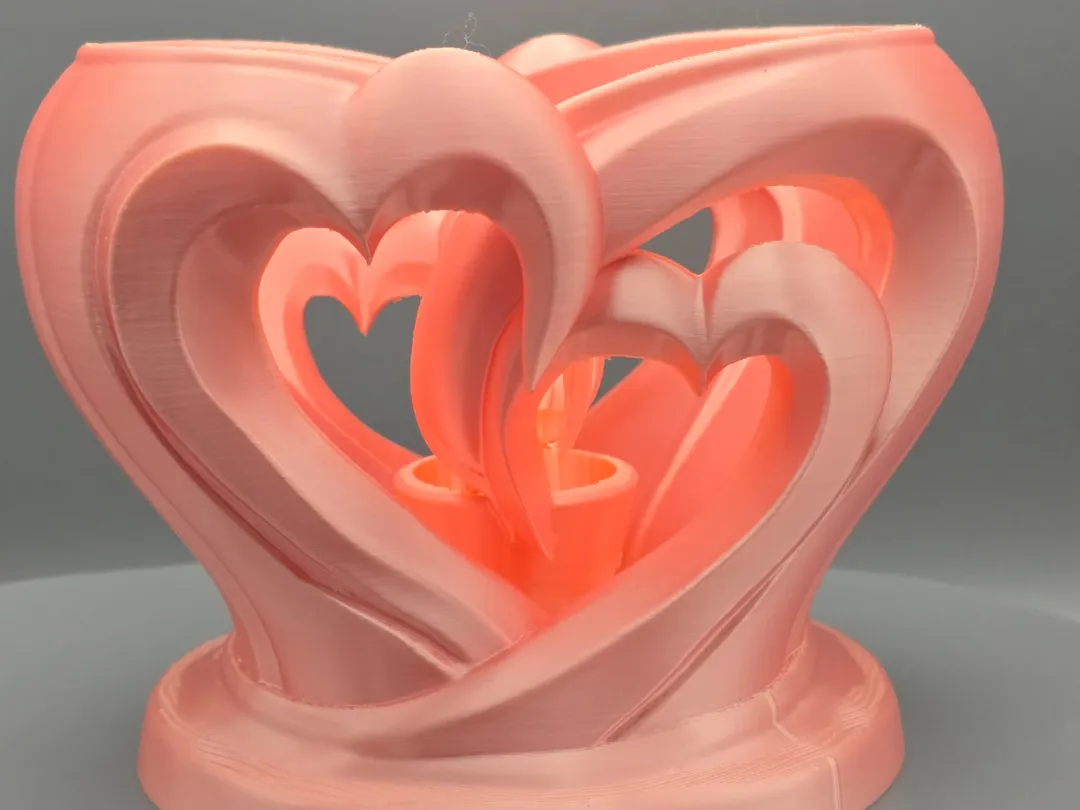Candelabro Corazón Entrelazado - Modelo de impresión 3D gratuito ...