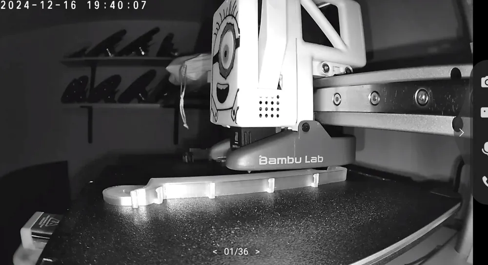 Tapo C110 / C100 camera mount for A1 Mini by PeterMakesThings ...