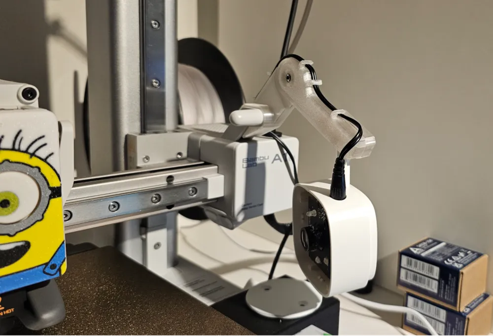 Tapo C110 / C100 camera mount for A1 Mini by PeterMakesThings ...