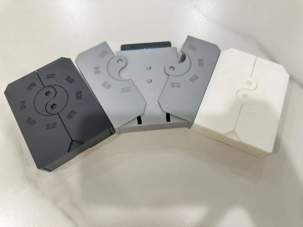 Mechanical Card Case/Box, Print-in-Place - Yinyang - Free 3D Print ...