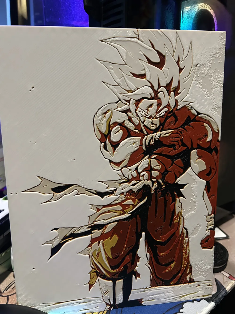Hueforge SSJ Goku Super Saiyan artwork | Dragon Ball Z by Zero ...