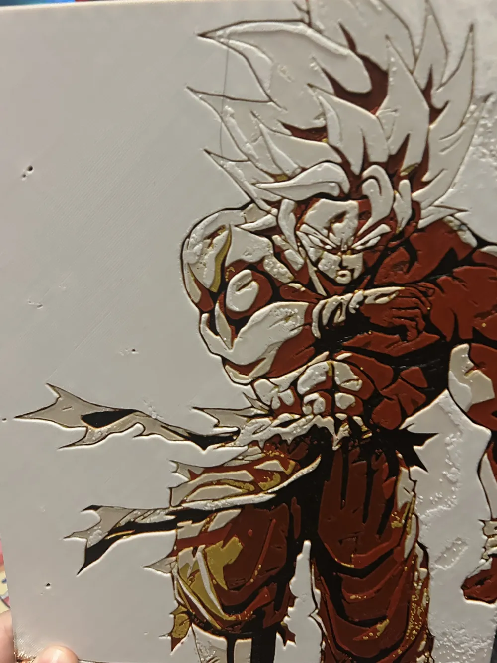 Hueforge SSJ Goku Super Saiyan artwork | Dragon Ball Z by Zero ...