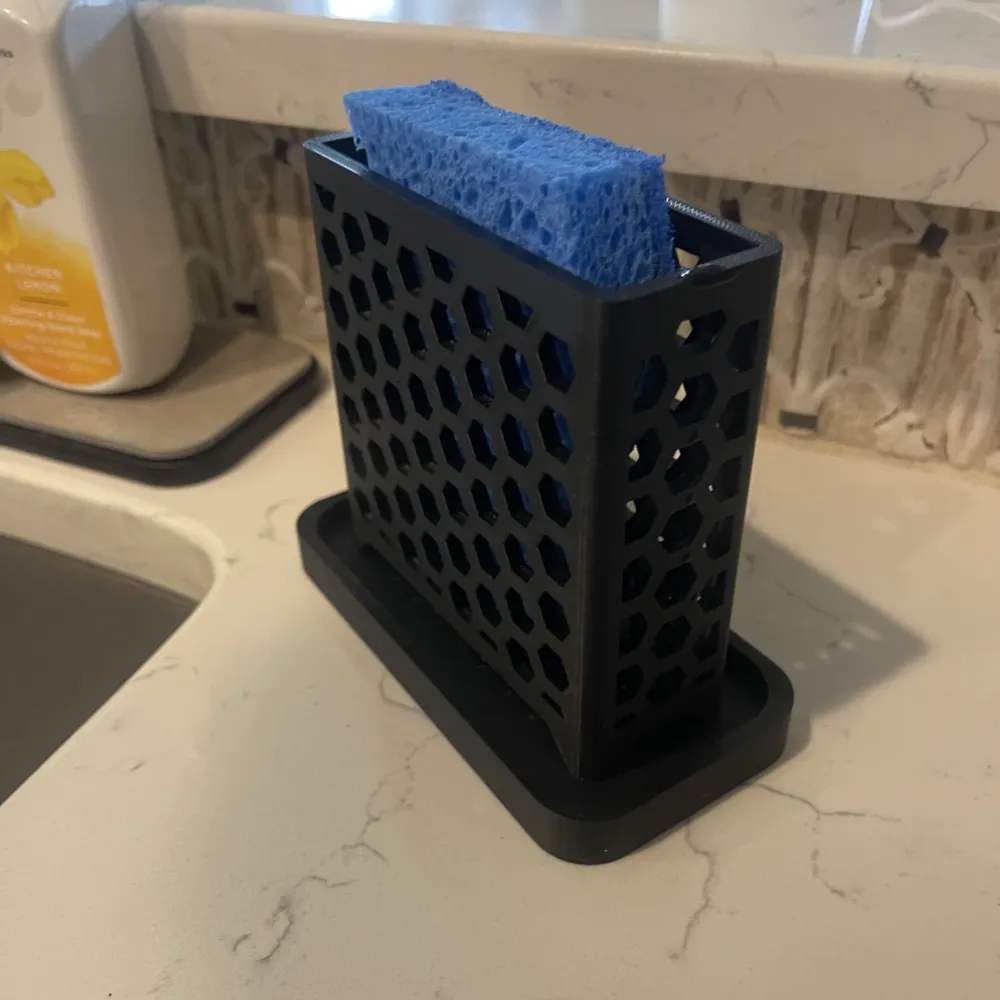 Sponge Holder for Build Plate Cleaning by Elevat3d Prints - MakerWorld
