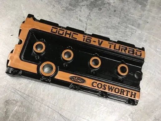 Ford Cosworth key ring - Free 3D Print Model - MakerWorld