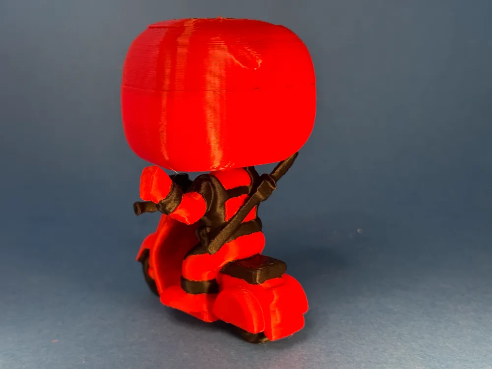 Marvel's Deadpool on Scooter by cforms - MakerWorld