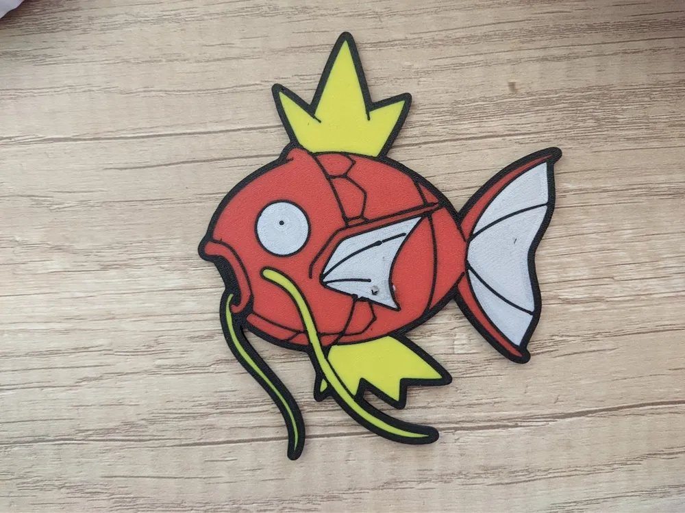 Magikarp Wall Art by Sitsero - MakerWorld