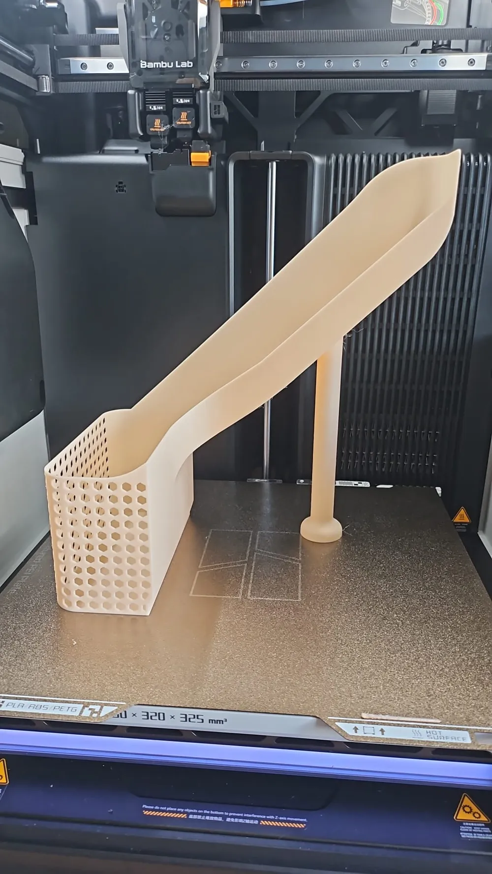 H2D poop bucket, filament waste bin, chute by DaViNcHi MakerWorld ...